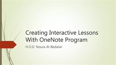 Creating Interactive Lesson Using Onenote Pptx Creating Interactive Lesson Using Onenote Pptx