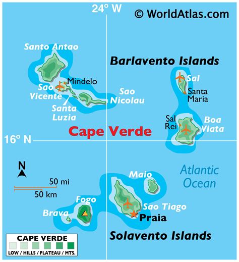 Cape Verde Maps Facts Artofit