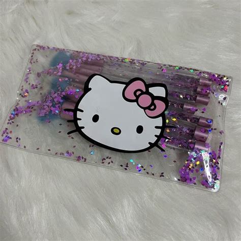 Hello Kitty Makeup 7 Piece Hello Kitty Makeup Brush Set Poshmark