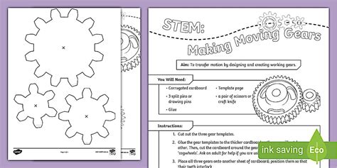 Stem Making Moving Gears