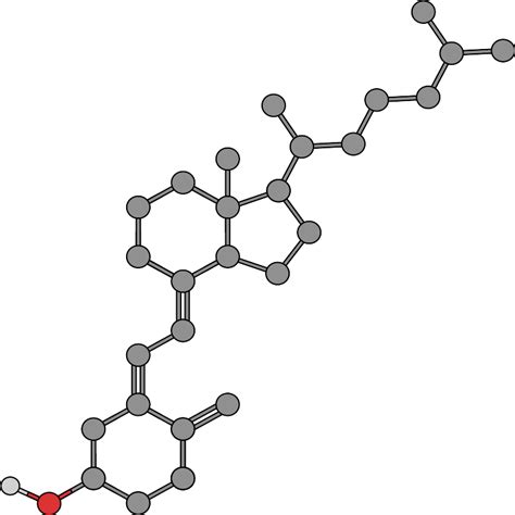Cholecalciferol Molecule Figure Science Figures