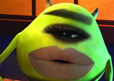 Monsters Inc White Guy Red Lips At Georgia Farber Blog