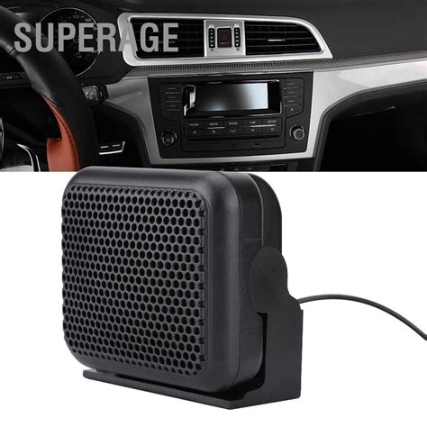 Superage Nsp 100 Mini ลำโพงภายนอกวิทยุไมโครโฟนสำหรับ Kenwood Yaesu Icom
