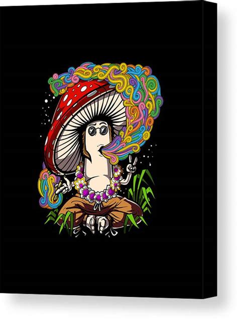 Hippie Art Mushroom