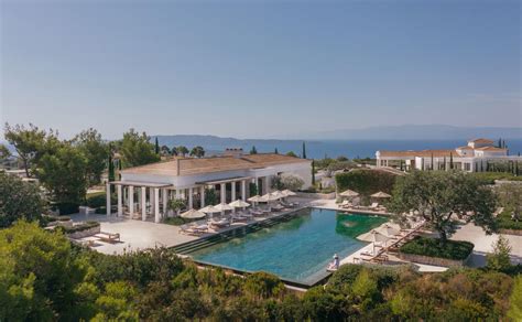 Luxury Villa Rental Amanzoe Villas In Peloponnese Insider Villas