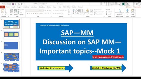 Sap Mm Mock Interview 1 For Learners For Sap Mm General Configuration Questions And Master