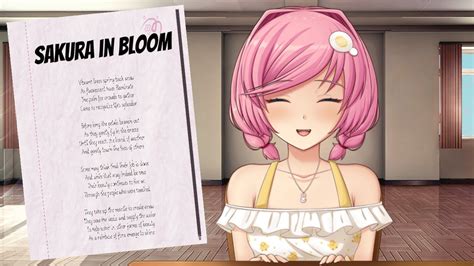 Spending Easter With Natsuki And Reading Her New Poem Just Natsuki