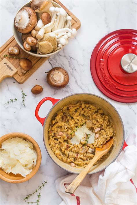 Risotto De Setas Y Foie En Cocotte Blog De Recetas De María Lunarillos