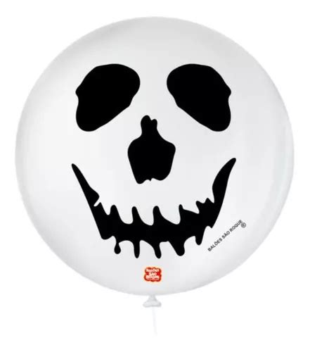 Paquete De Globos White Skull Vejiga Pequeña Globo De Mesa Bolo Mercadolibre