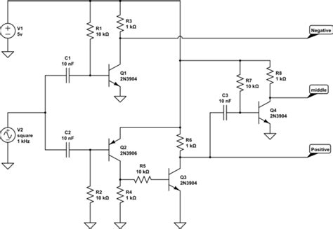 Operational Amplifier Getting Square Impulses From Square Wave Input