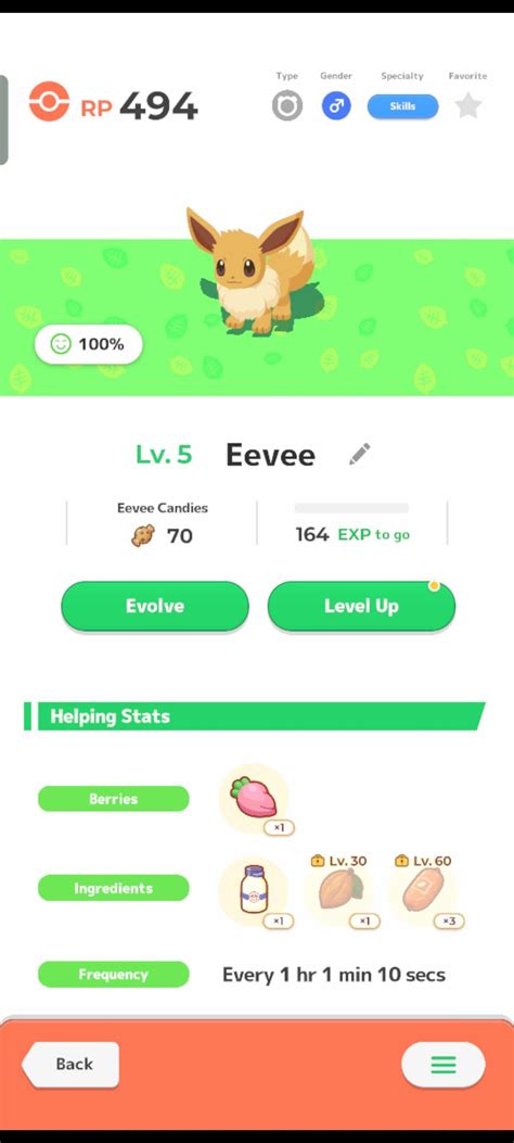 Is This Boy A Good Eevee Rpokemonsleep