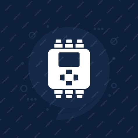 Premium Vector Plc Vector Icon Programmable Logic Controller