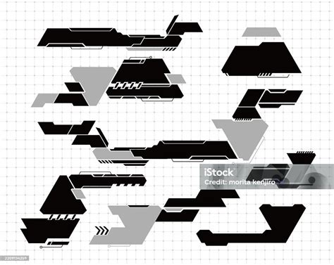 Interface Frame Border Set Stock Illustration Download Image Now