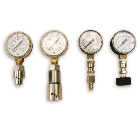 Liquid Oxygen System Dealer Test And Pressure Gauges