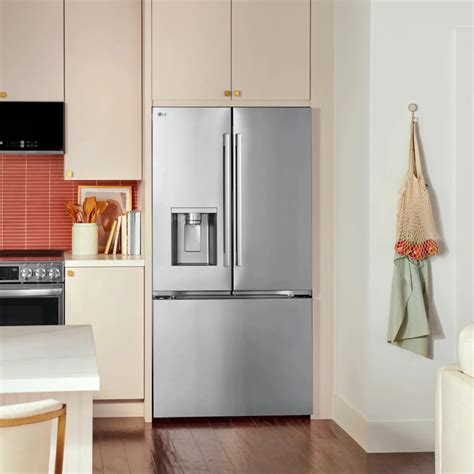 Lg Lf24z6530s Lg Counter Depth Max With Zero Clearance 3 Door