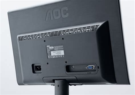 Monitor Led Aoc E950swn 185 1366x768 Rgb D Sub Vga E950swe970swn