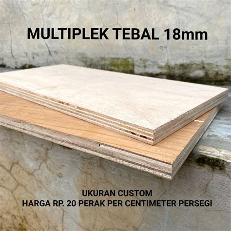 Jual Multiplek Multiplek Tebal 18mm Triplek Kayu Shopee Indonesia