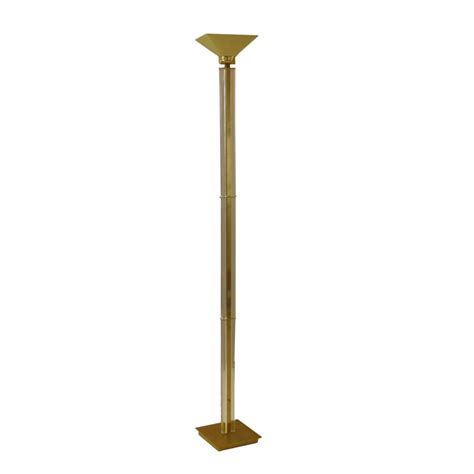 Hollywood Regency Brass Uplighter Floor Lamp By Baulmann 1980s 272801