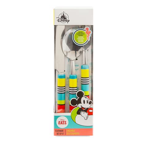 Mickey Mouse Flatware Set Disney Eats Available Online For Purchase