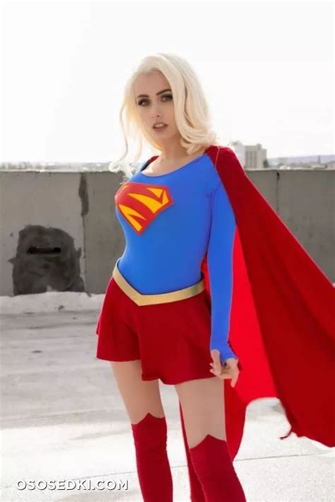 Rolyatistaylor Super Girl Patreon Cosplay Set Naked Cosplay Asian 18
