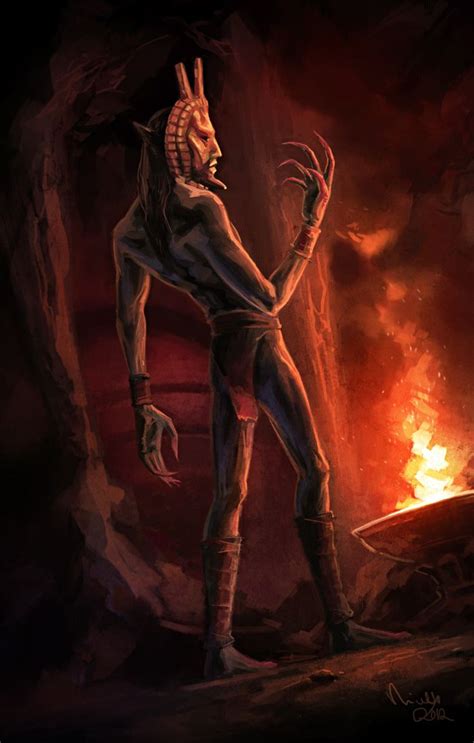 Dagoth Ur By Theminttu On Deviantart Elder Scrolls Art Elder Scrolls