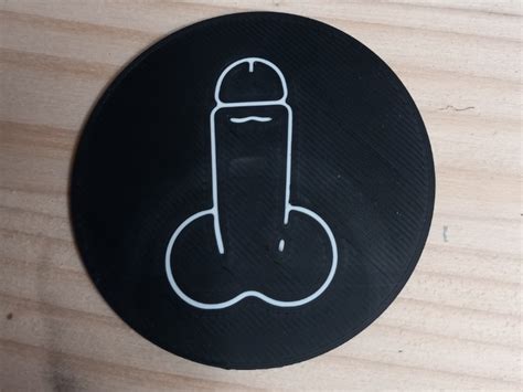 Penis Coaster By B0b Makerworld