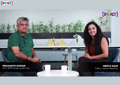 Video Interview Prasanth Kumar On Why India Continues To Drive Wpp