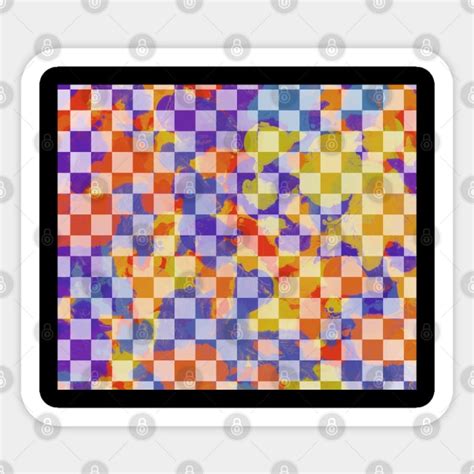 Chess Board Pattern Chess Board Sticker Teepublic