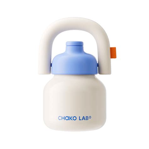 Chako Lab Insulated Water Bottle With Straw Lid Handle Straw And Screw Top 33oz