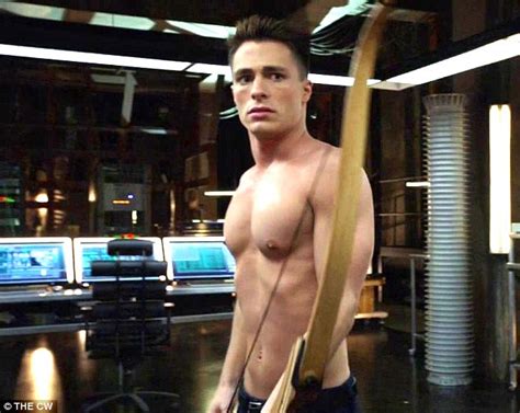 Arrow Heartthrob Colton Haynes Sets Temperatures Soaring As He Shows
