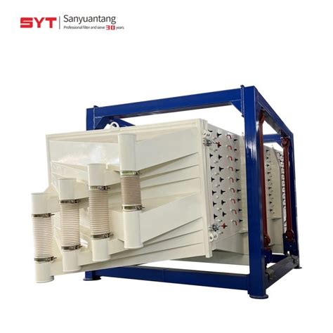 China Quartz Sand Vibrating Screen Suppliers Sanyuantang