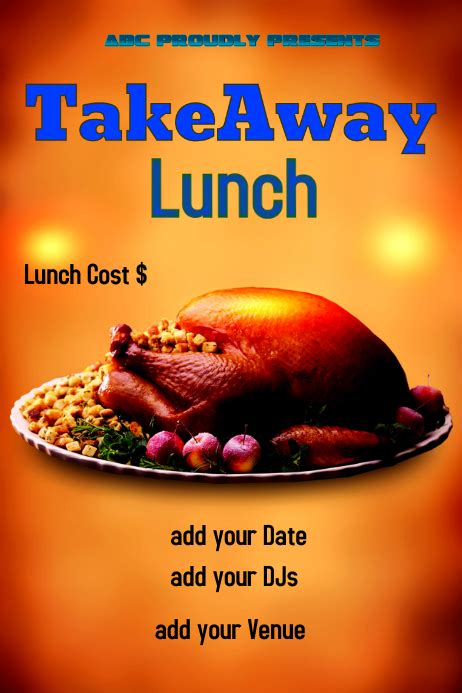 Lunch Pass Template