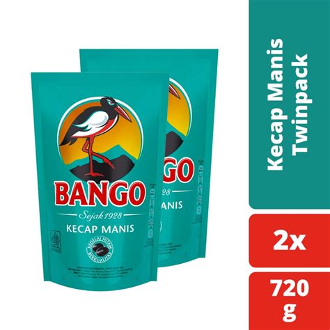 Bango Kecap Manis Kemasan Pouch Refill 720gr Twinpack Sabira