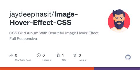 GitHub Jaydeepnasit Image Hover Effect CSS CSS Grid Album With Beautiful Image Hover Effect