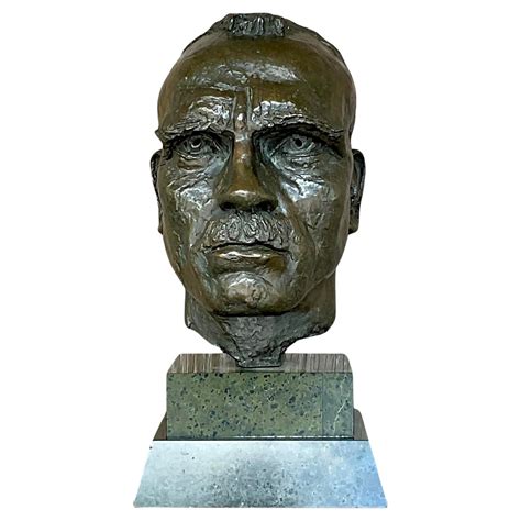 Vintage Boho Bronze Bust Of Man After Jacob Epstein For Sale At 1stdibs
