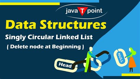 Circular Linked List Delete Node From Begining Youtube