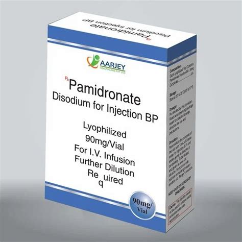 Pamidronate Disodium For Injection 90mgvial At Rs 4551vial