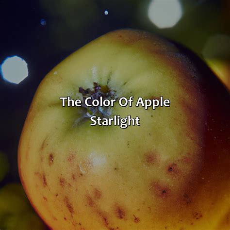 What Color Is Apple Starlight