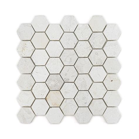 Bone Hexagonal Mosaic 295x315 Cm Ceramic Connection