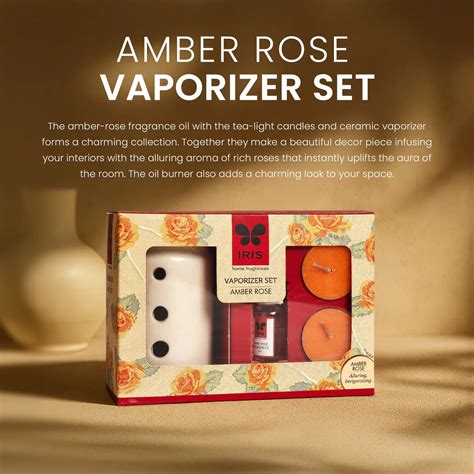Iris Amber Rose Vaporizer Set Aavyaa