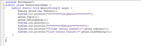 Contoh Progam Konsep Oop Segudang Tutorial Bhagaswara