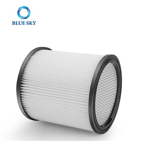 高效 Dxvc6910 筒式过滤器替换件，适用于得伟 6 16 加仑湿干细粉尘过滤器 Dxv06p Dxv09p Dxv10p 吸尘器过滤