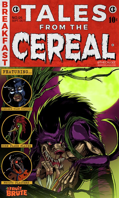 Tales From The Cereal Horror Art Prints Geekalerts