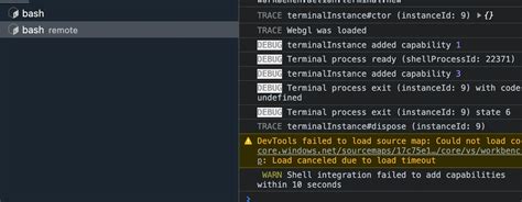 Shell Integration Warning When Process Exists Immediately · Issue 150419 · Microsoftvscode