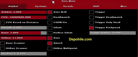 Counter Strike 16 Zerohl Aimbotspeedtriggerbot Hilesi 20102017 İndir