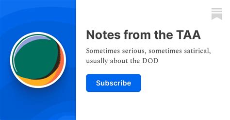 Welcome To Notes From The Taa By Formerly Sad Lt