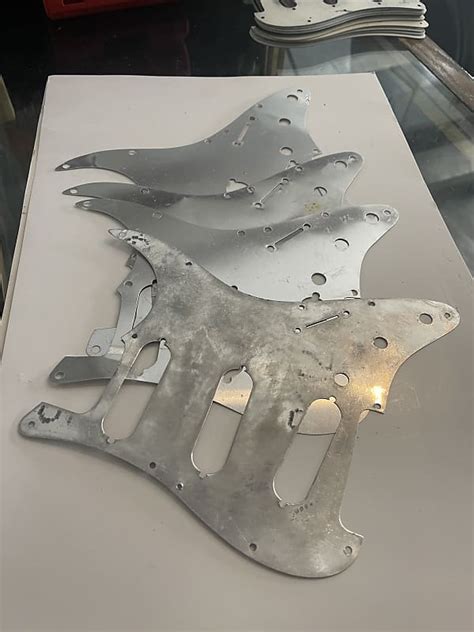 Fender Stratocaster Strat Aluminum Pickguard Shield Lot Of 4 Reverb
