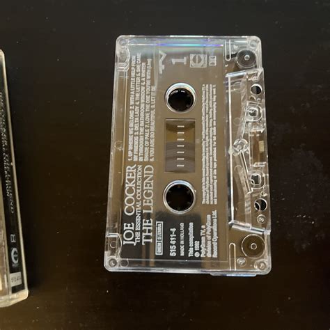 Joe Cocker The Legend Cassette Tape 1992 515 411 4 Retro Unit