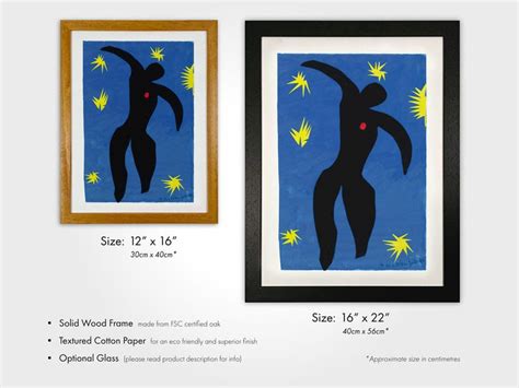 Henri Matisse Print The Fall Of Icarus Premium Giclée Art Print Of
