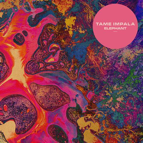 Tame Impala Elephant Vinyl Cover Art